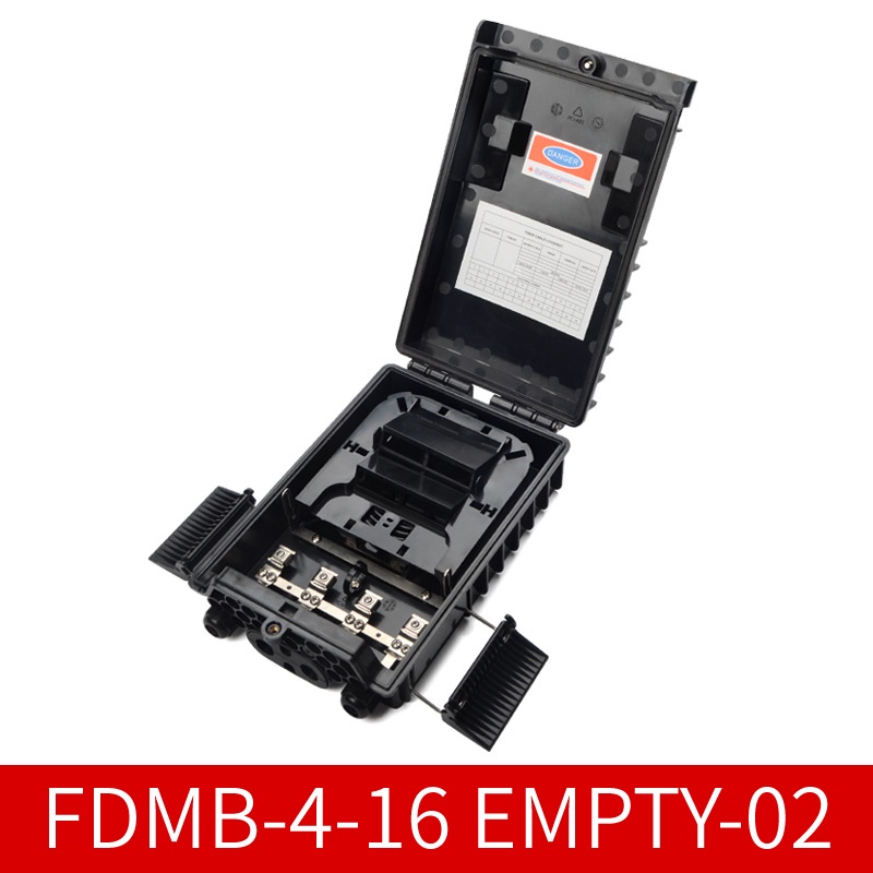 FTTH Box 16 Core Fiber Optic Distribution uncut cable port Outdoor PLC ...