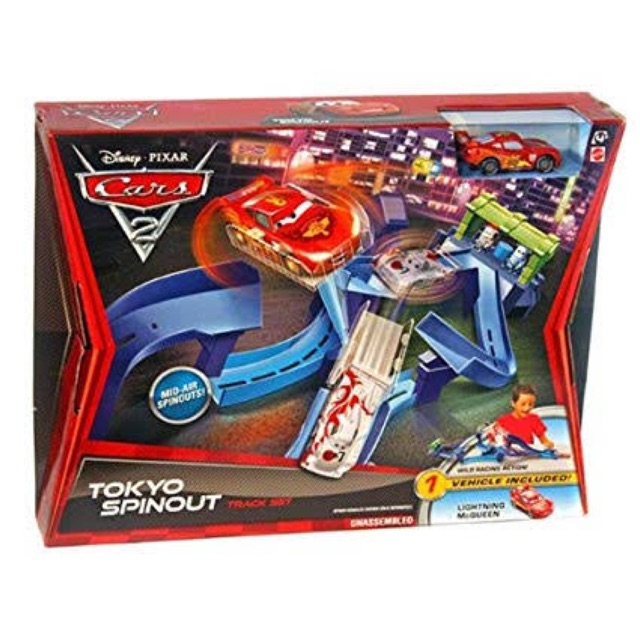 Disney Cars 2 TRACK SET TOKYO SPINOUT #คาร์ | Shopee Thailand