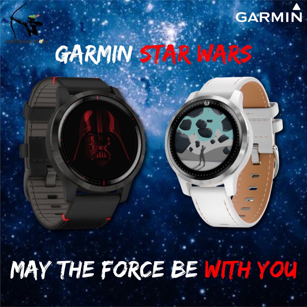 Garmin Star wars (Vivoactive 4) นาฬิกาออกกำลังกาย มี GPS รุ่น Legacy ...
