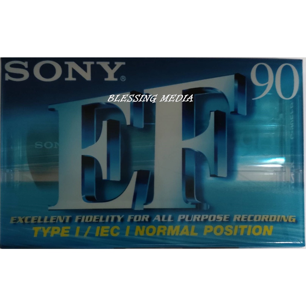 เทปเปล่า SONY EF 90 (ความยาว 90 นาที) สินค้า sony แท้ | Shopee Thailand
