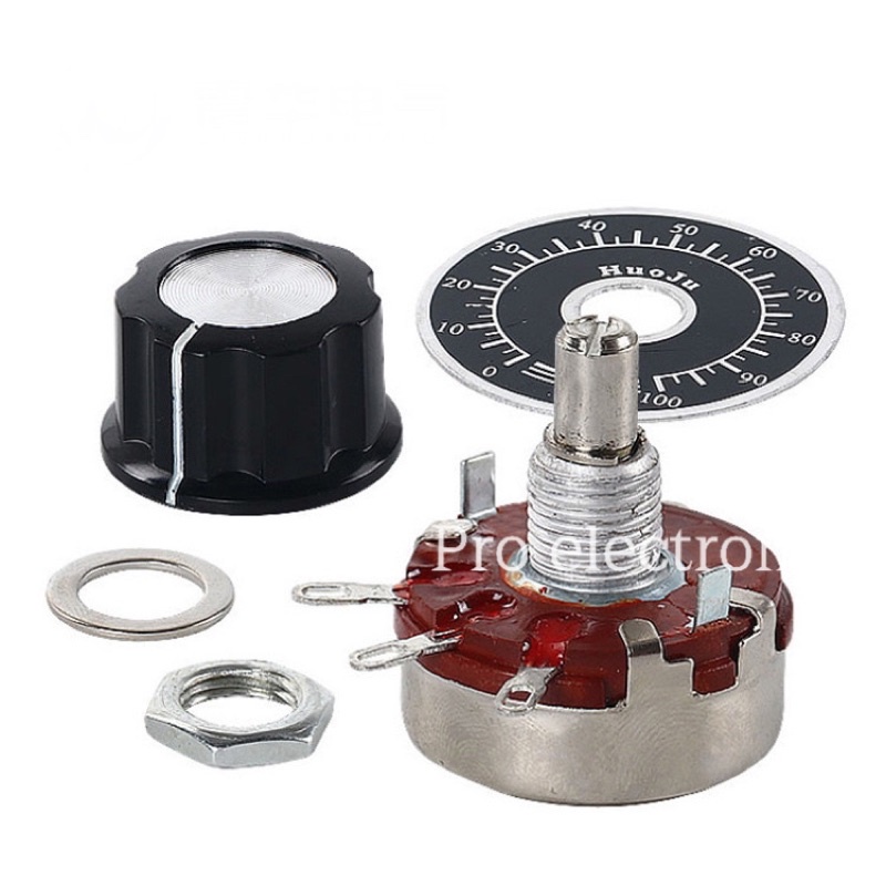 WTH118 2W 1A Potentiometer 1K 2.2K 4.7K 10K 22K 47K 100K 470K 1M WTH118 ...