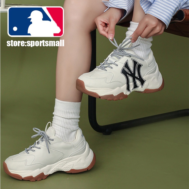 ของแท้ MLB BigBall Chunky NY รองเท้าผ้าใบลําลอง| รองเท้าวิ่ง แฟชั่น ...