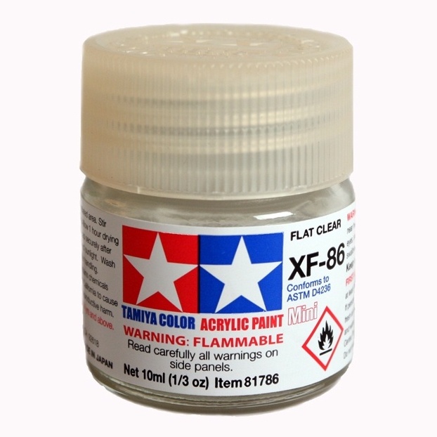 สีอะคริลิค TAMIYA ACRYLIC XF-84 81784, XF-85 81785, XF-86 81786, XF-87 ...