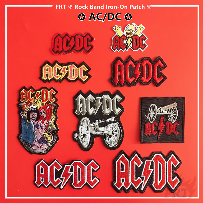 Ac / Dc - Rock Band Patch อาร์มติดเสื้อ Diy 1 ชิ้น | Shopee Thailand