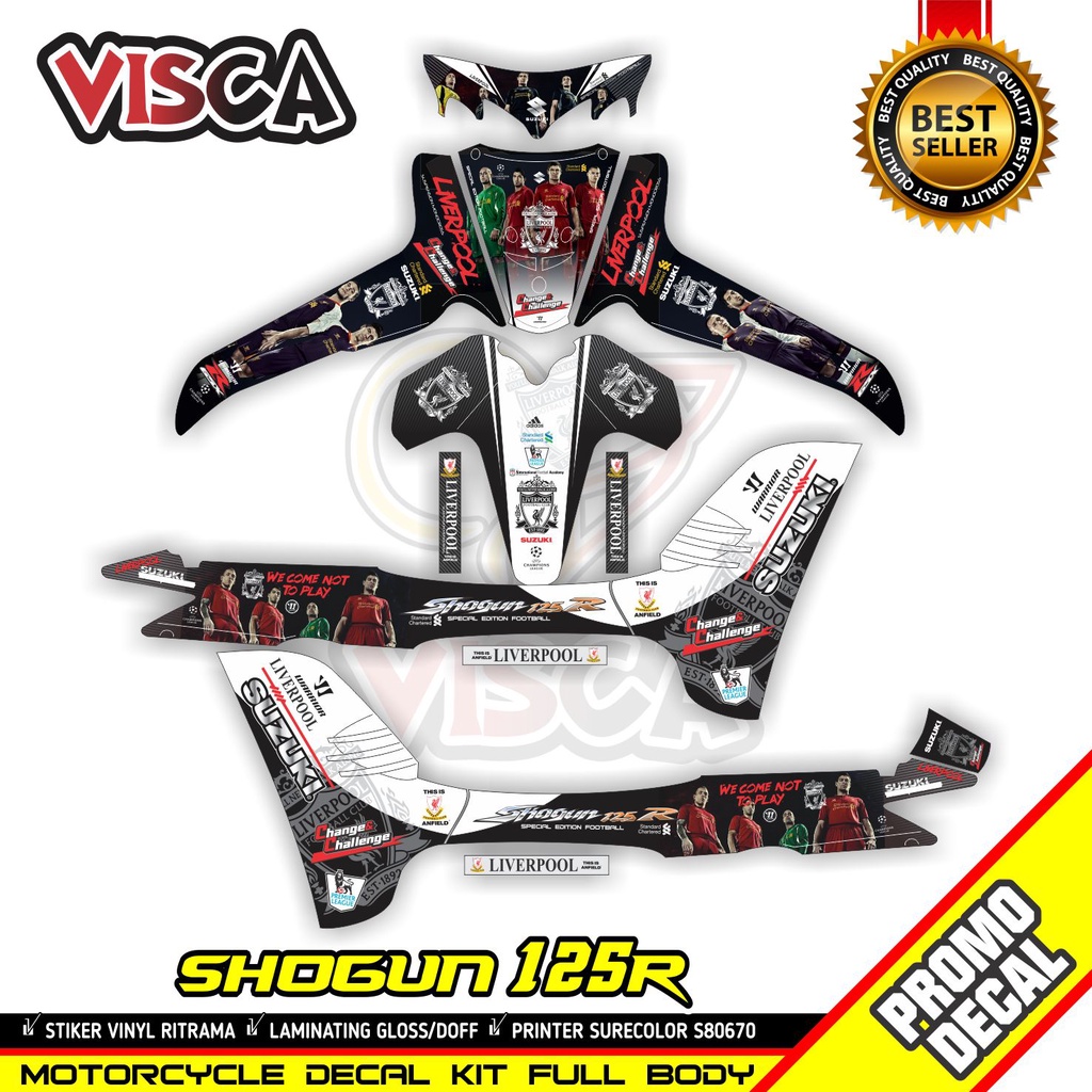 Decal Shogun 125r Full Body Sticker Shogun 125r Full Body Striping ...
