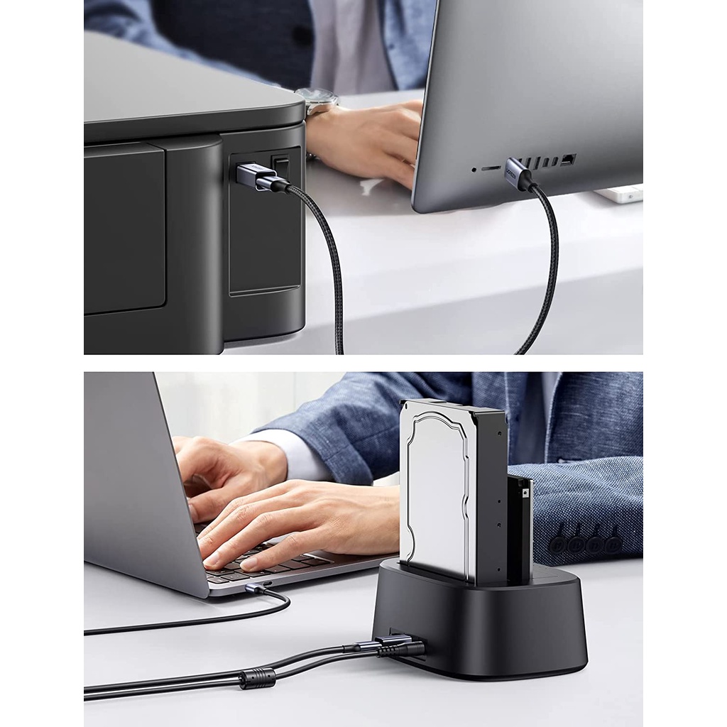 UGREEN รุ่น 20120 USB B Print Adapter USB C to USB B Printer Adapter ...