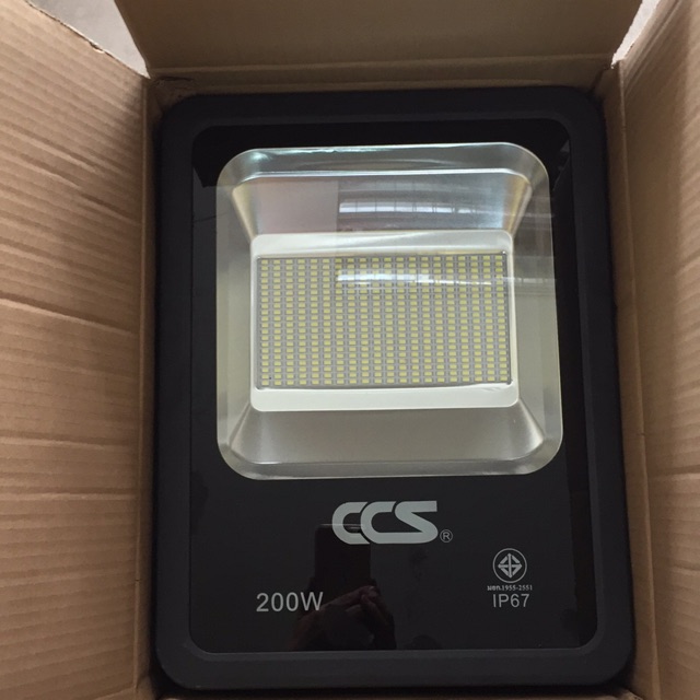 ฟลัดไลท์ LED CCS 200W Floodlight | Shopee Thailand