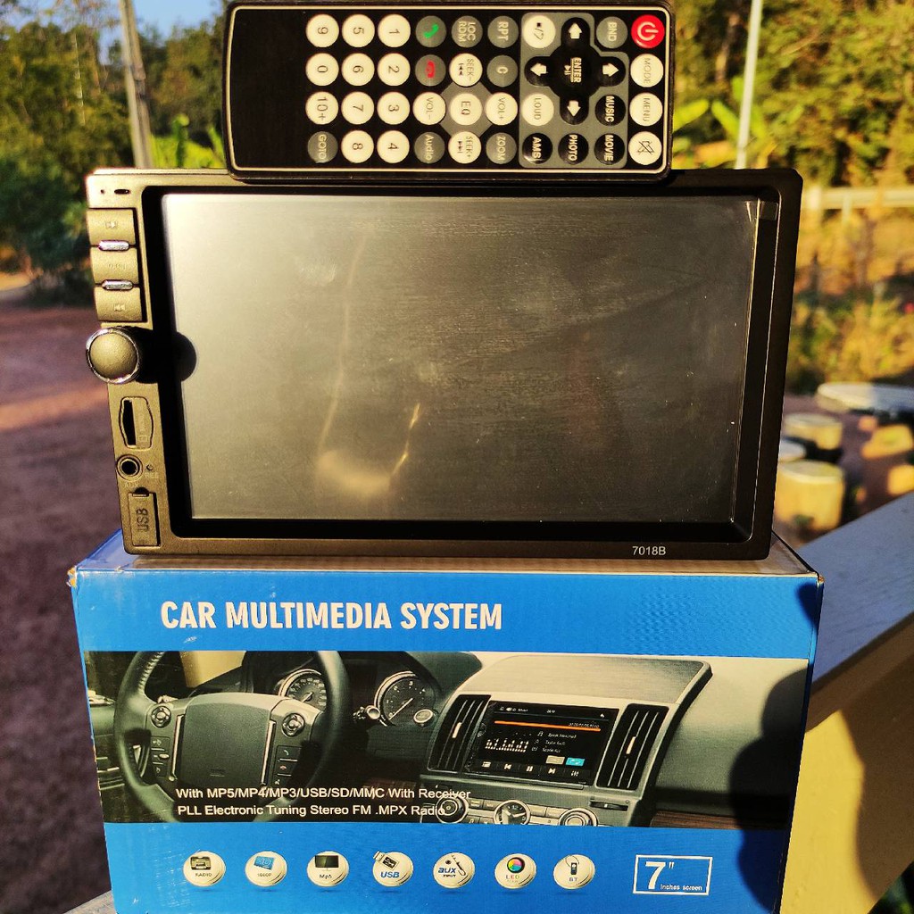 วิทยุเครื่องเสียงติดรถยนต์หน้าจอขนาด 7 นิ้ว ระบบสเตอริโอ Car audio ...