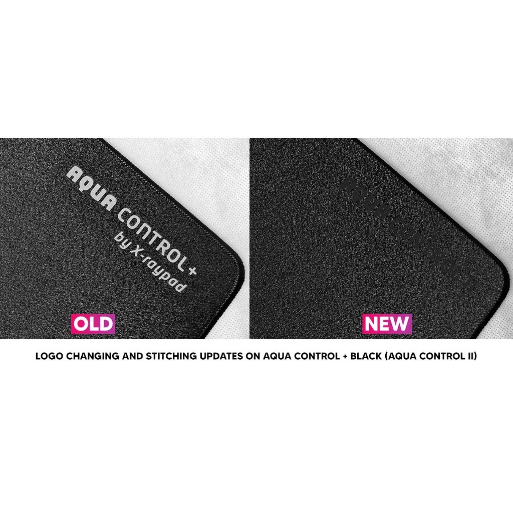 แผ่นรองเมาส์ X-raypad Aqua Control II Black (Uncoated) | Shopee Thailand