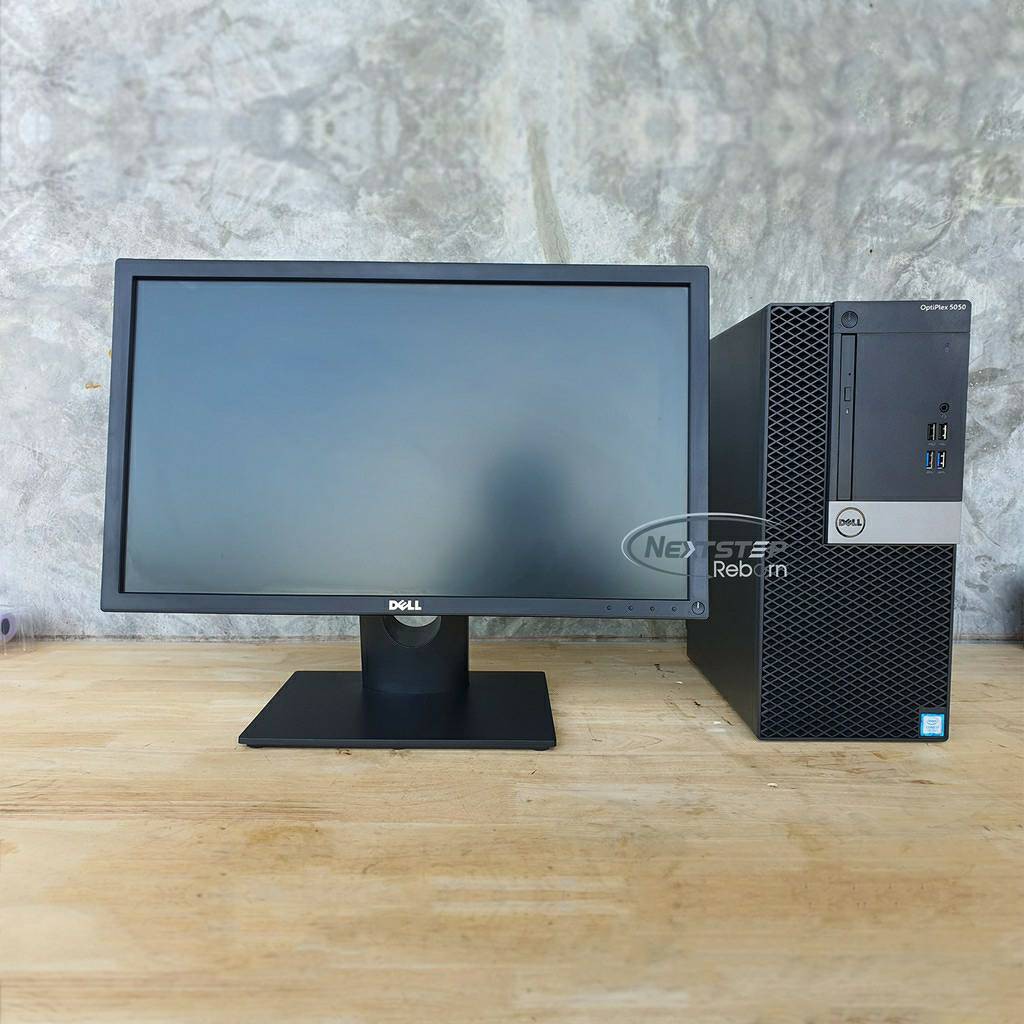 คอมมือสองประกันศูนย์เหลือ Dell 5050 MT i5 Gen7 Ram 4 GB HDD 1TB VGA AMD ...