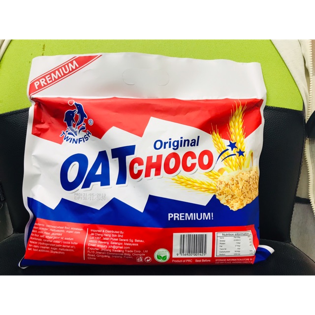 Oat Choco Original ขนมข้าวโอ้ตแผ่นอัดแท่งรสชอคโกแลต | Shopee Thailand