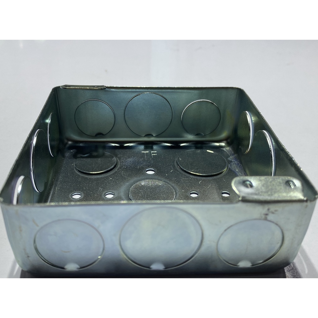 Square BOX 4X4 นิ้ว Brand TF บ๊อกซ์ตื้น บ๊อกซ์ลึก บ๊อกซ์ก้นทะลุ จำนวน 5 ...
