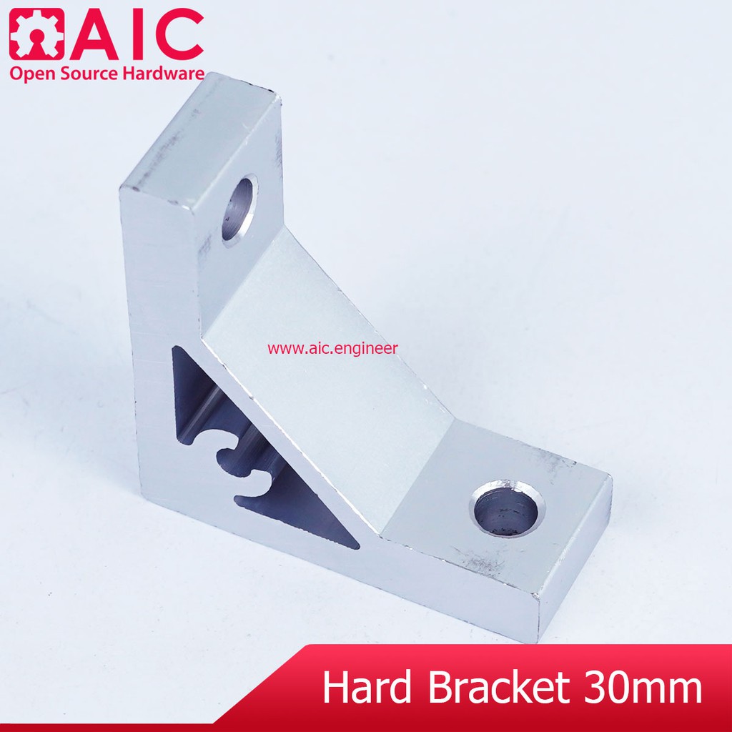 Hard Bracket 30 mm สีเงิน/สีดำ ฉากยึด (แพ็ค 3ชิ้น) | Shopee Thailand