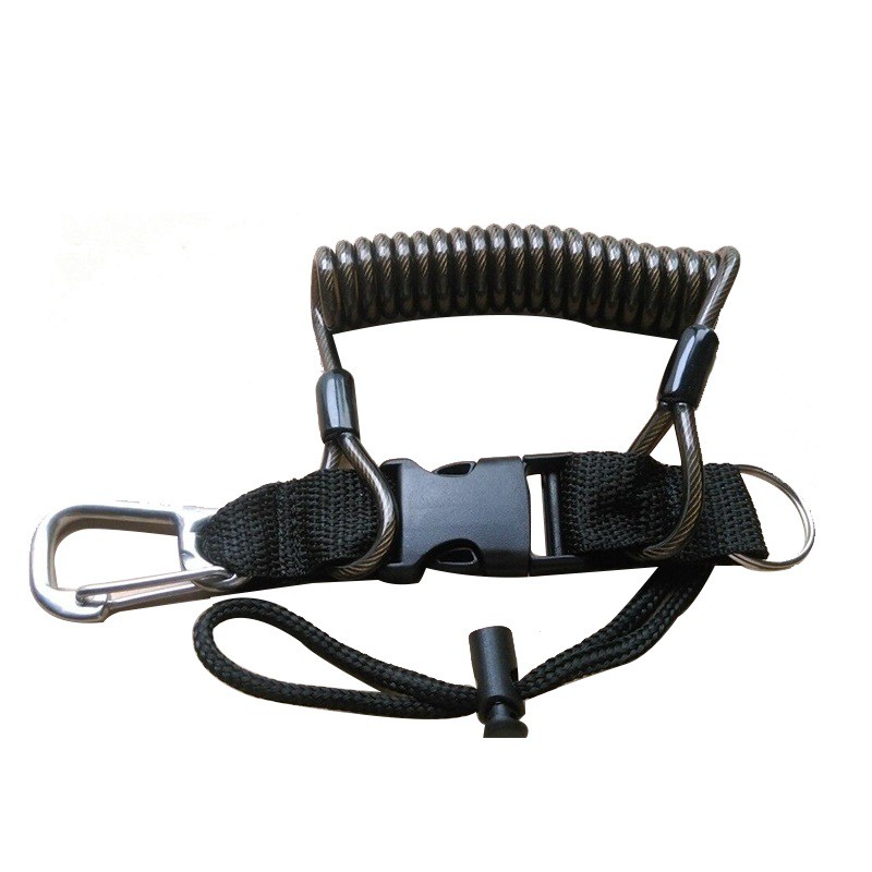 อุปกรณ์ดำน้ำ - Quick Release Coil Lanyard Within Cable / Lanyard ...