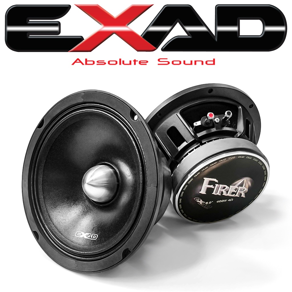 Midrange speaker EXAD EX-8.0" FIRER ลำโพงเสียงกลาง ราคาต่อคู่ (จัดส่ง ...