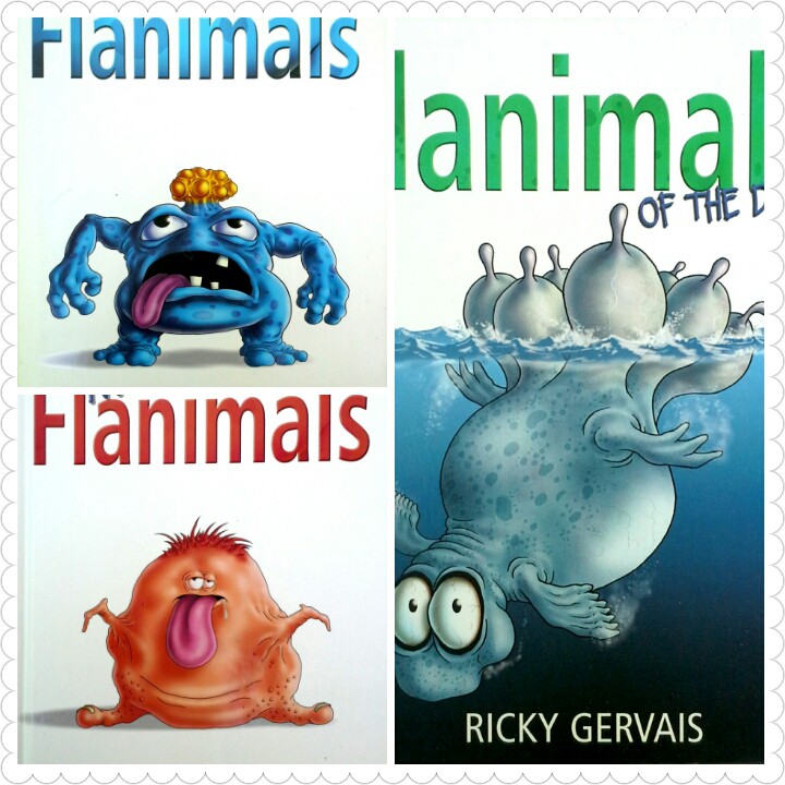 Flanimals Ricky Gervais หนังสือมือสอง ปกแข็ง แฟนตาซี ขบขัน | Shopee ...