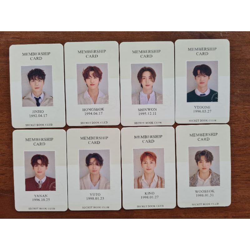 [แท้/พร้อมส่ง] บัตรสมาชิก Membership Card Pentagon 2022 Season's ...