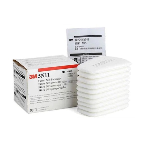 3M-แผ่นกรองฝุ่น รุ่น 5N11 ( 10 ชิ้น / กล่อง ) | Shopee Thailand