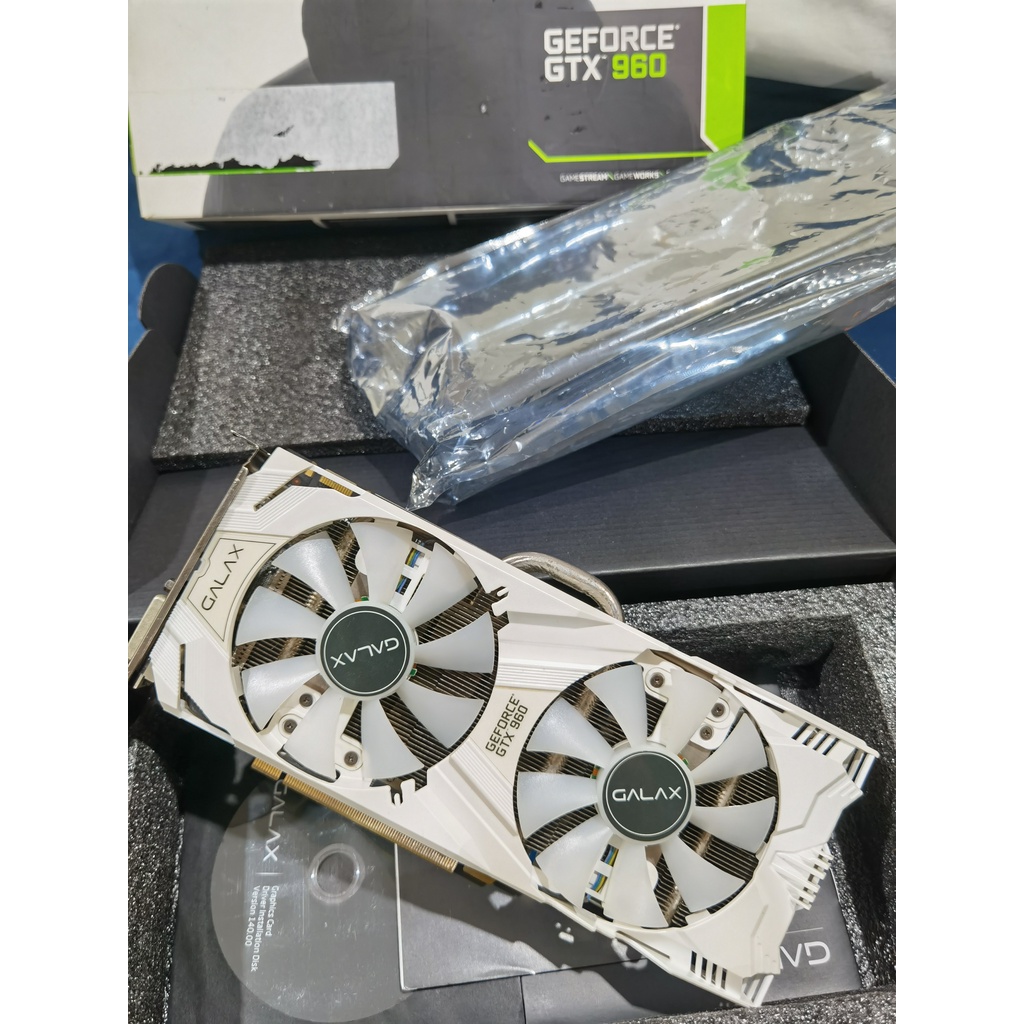 การ์ดจอ GALAX gtx 960 EXOC WHITE | Shopee Thailand