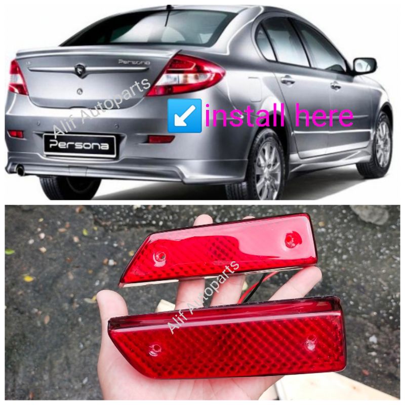 Lampu กันชน Belakang โคมไฟเบรคหลัง/โคมไฟสัญญาณ Proton Persona Lama Old ...