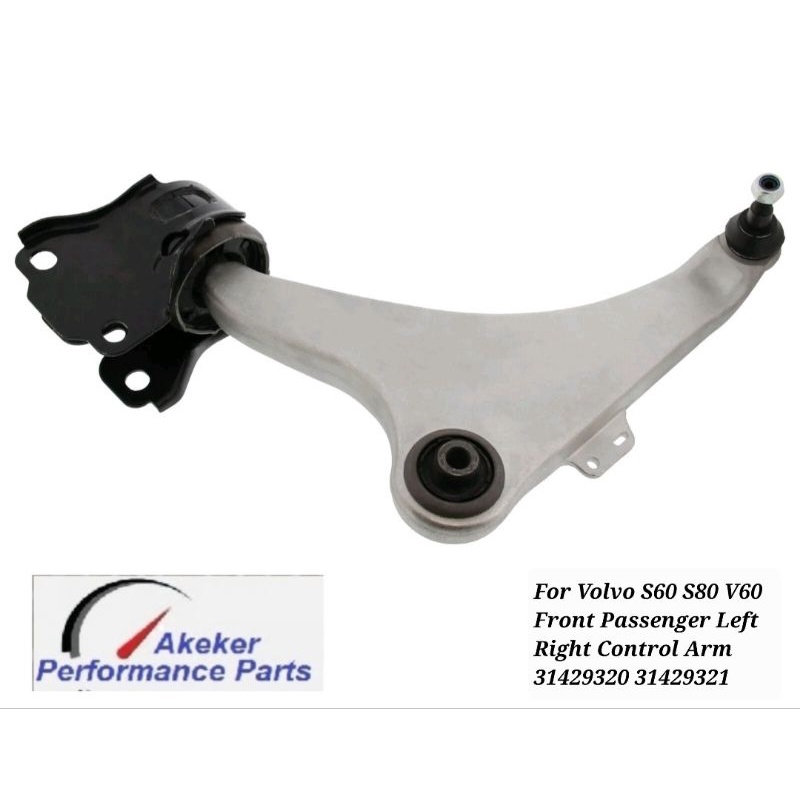 For Volvo S60 S80 V60 Front Passenger Left Right Control Arm 31429320 ...