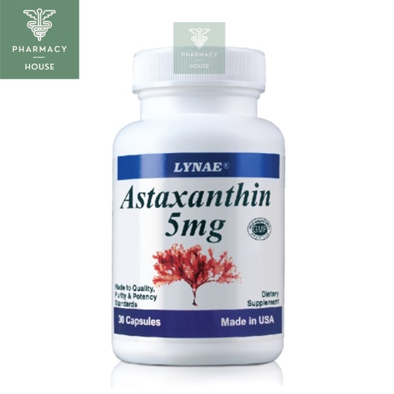 Lynae astaxanthin 5 mg. 30 capsules | Shopee Thailand