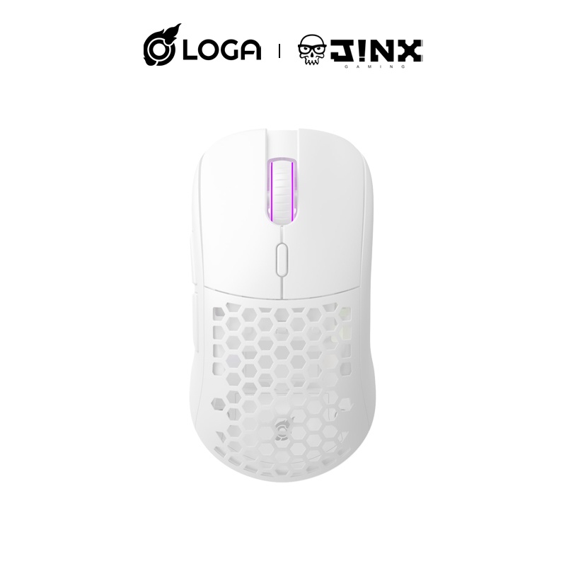 LOGA Kirin PRO wireless R2 Gaming Mouse - White ประกันศูนย์ 2 ปี ...