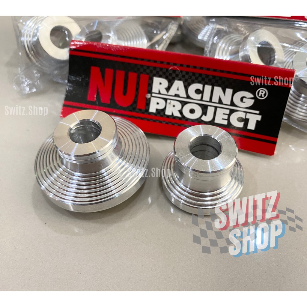 บูทล้อหน้าหนุ่ย Nui racing บูชหน้าเวฟทุกรุ่น งานมิเนียม | Shopee Thailand