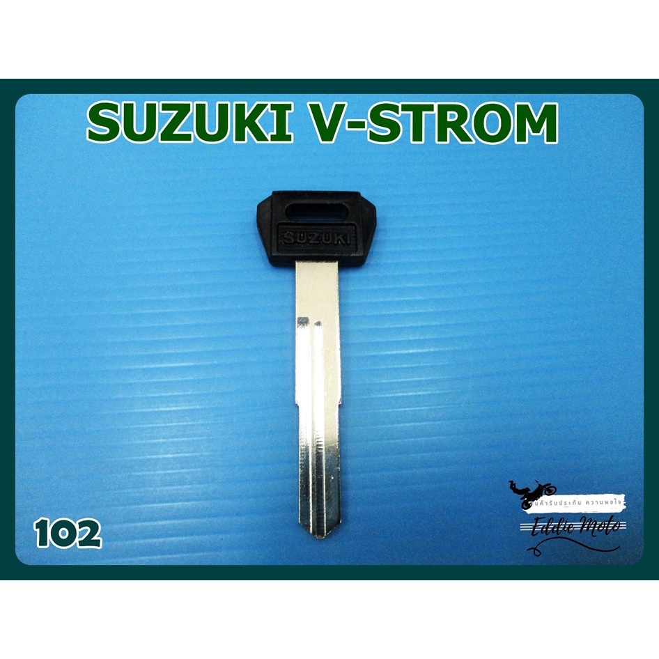 BLANK KEY "BLACK" Fit For SUZUKI V-STROM BANIT KATANA GSXR HAYABUSA ...