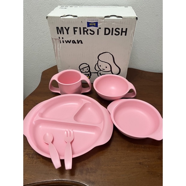 เซทอุปกรณ์ทานอาหารสำหรับเด็ก The iiwan my firs dish japan food grade ...