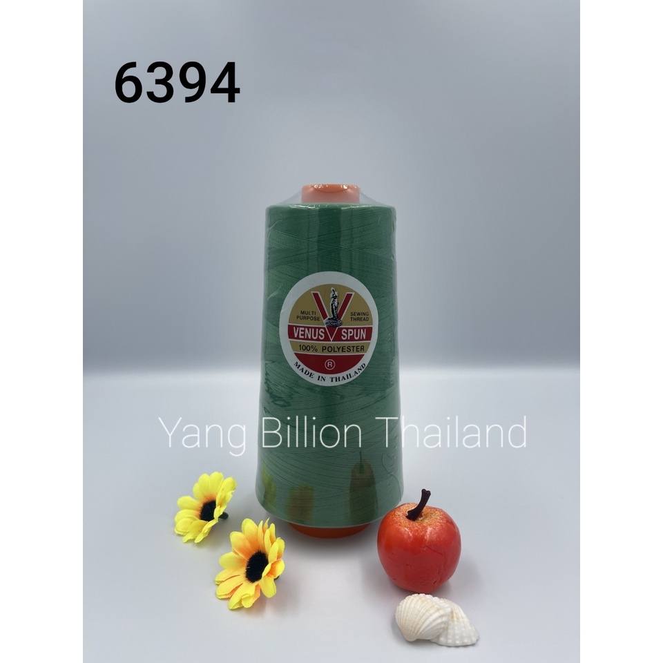 ด้ายเย็บผ้าวีนัส ด้ายหลอดใหญ่ ด้ายCMPเบอร์ 60 30/2 แกนส้ม 270g Venus ...