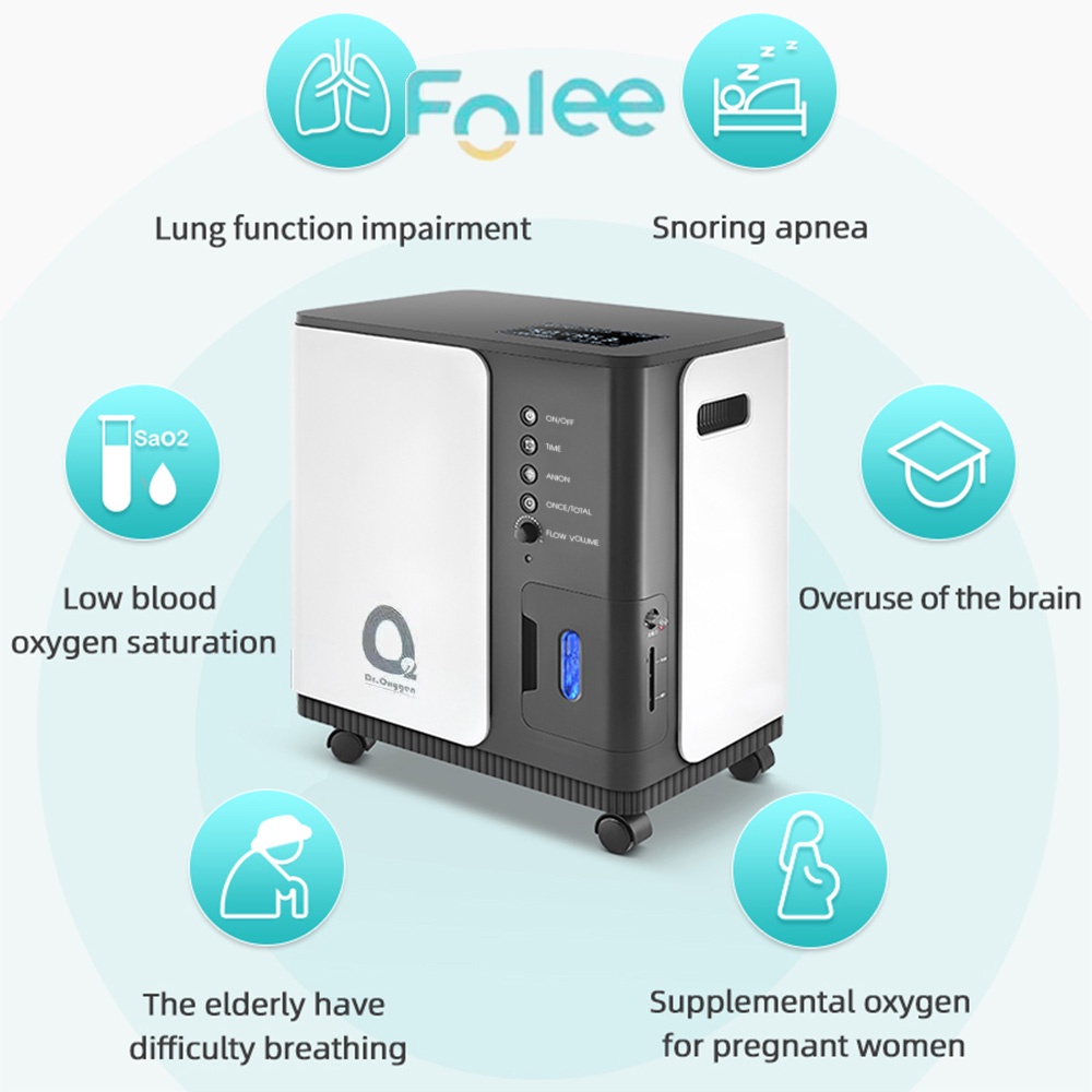 เครื่องผลิตออกซิเจน Oxygen Concentrator (Y007-5W) 5 ลิตร | Shopee Thailand