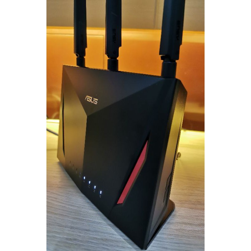 Router ASUS RT-AC86U AC2900 Dual-Band Wi-Fi MU-MIMO AiMesh | Shopee ...
