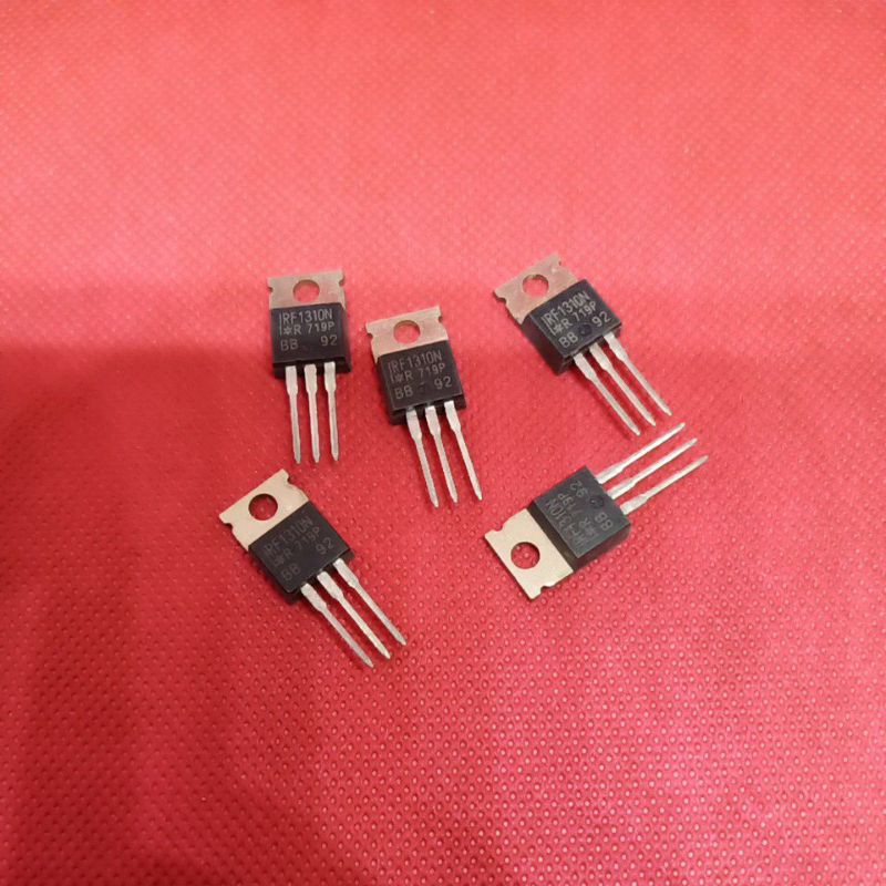 IRF 1310 มอสเฟต. SIZE. TO220. 42A100V. MOSFET N- Channel. แพ็ค5 ชิ้น ...