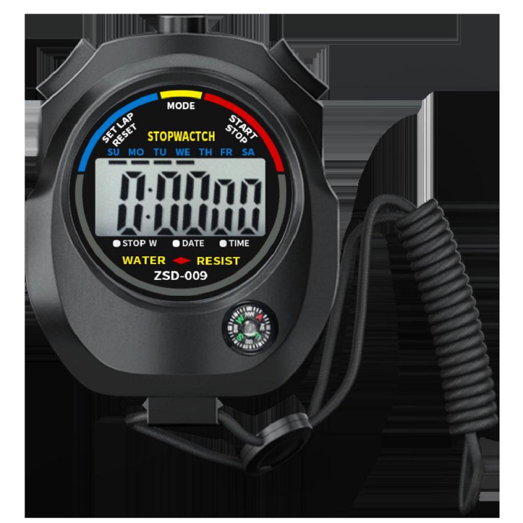 นาฬิกาจับเวลาดิจิตอลรุ่ ZSD-009 Digital Professional Handheld LCD ...