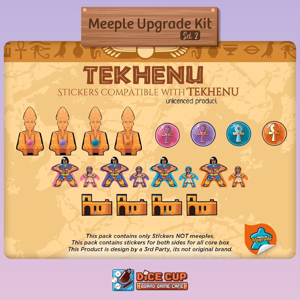 [ของแท้] Sticker Meeple Upgrade Board Game สติ๊กเกอร์ (Obsession ...
