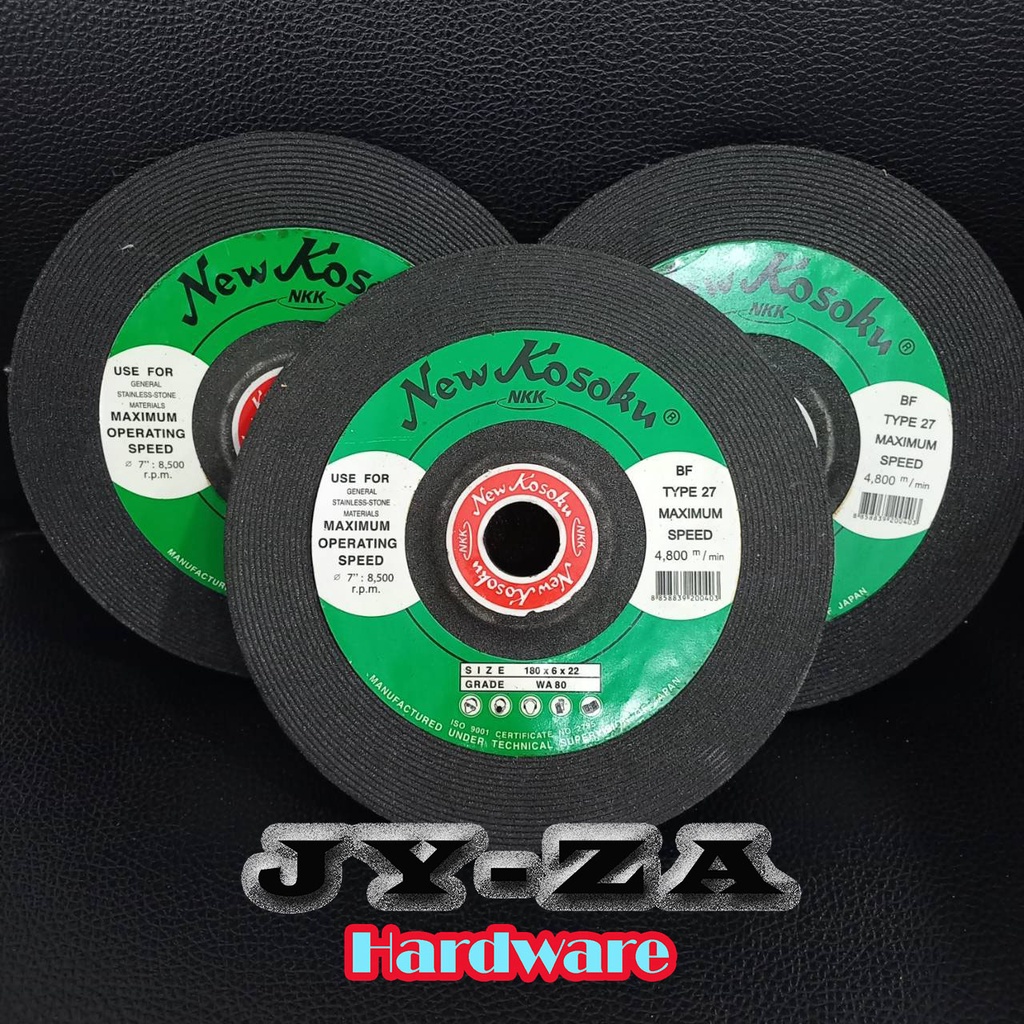 NKK แผ่นเจียรสแตนเลส ขนาด 7 นิ้ว หนา 6 มิล (ราคาต่อแผ่น) | Shopee Thailand