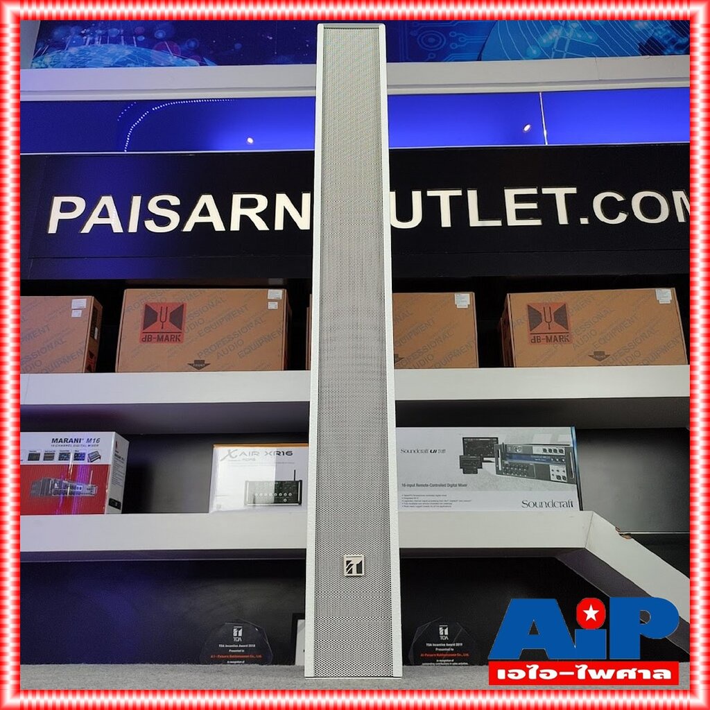 TOA TZ-S60W AS Slim Array ลำโพงคอลัมน์ Slim Array ลำโพงคอลัมน์3 นิ้ว 9 ...