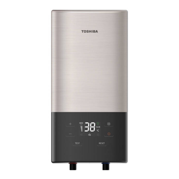 Toshiba เครื่องทำน้ำอุ่น สวย เรียบหรู รุ่น TWH-38EXNTH 3800W Water ...