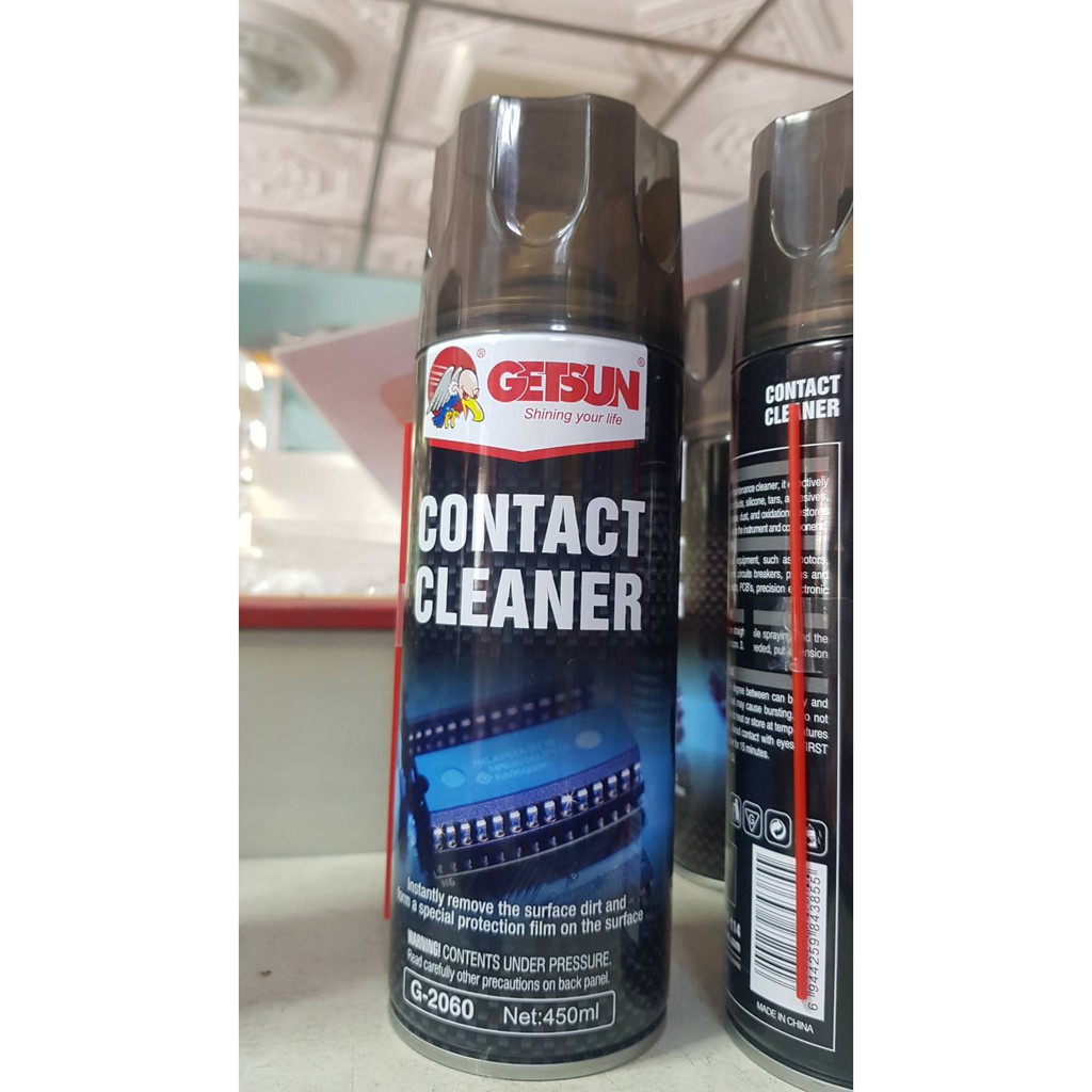 สเปรย์ล้างหน้าสัมผัสไฟฟ้า แผงวงจร Contact Cleaner Getsun | Shopee Thailand