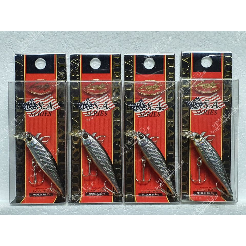 Lucky Craft Network Member Pointer 48sp Usa Series เหยื่อปลอม ลักกี้คราฟท์ พอยท์เตอร์ ของแท้ 100 