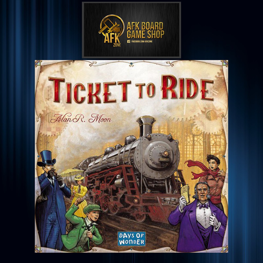 Ticket to Ride Eng Edition - Board Game - บอร์ดเกม | Shopee Thailand