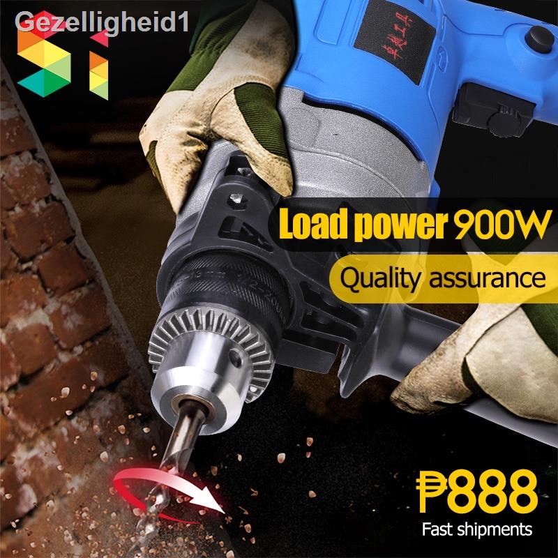 900W electric impact drill high-power industrial impact hammer drill ...