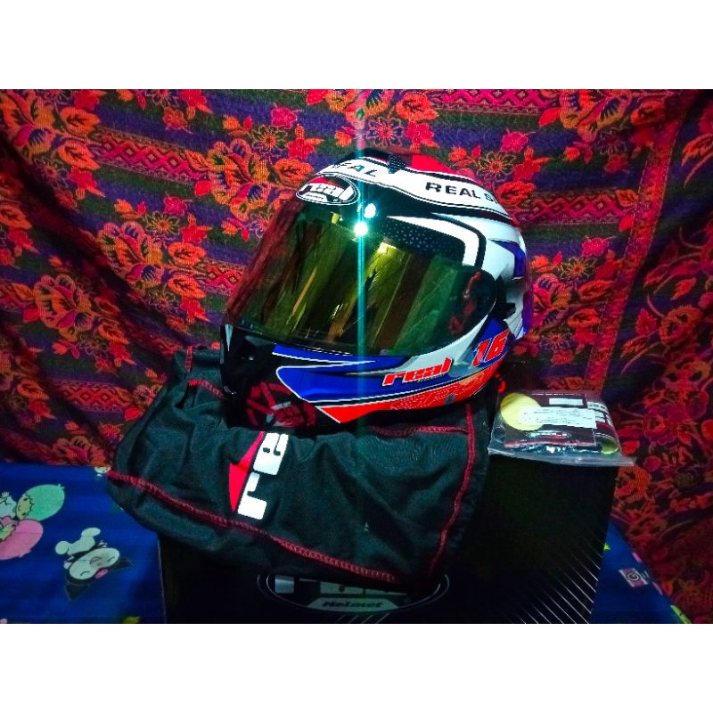 Real Helmet Falcon 2021-2022 | Shopee Thailand