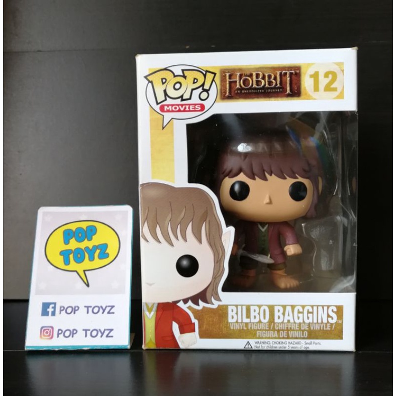 FUNKO POP Bilbo Baggins 12 The Hobbit ของแท้ งานเก่าเลิกผลิตแล้ว หายากสุดๆ แถมกล่องใส มีของพร้อม ...