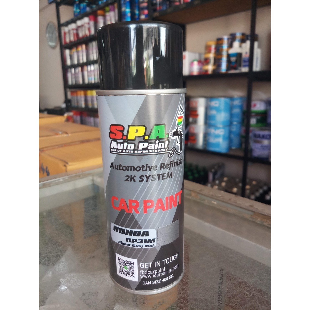 สีสเปรย์พ่นรถยนต์ S.P.A Honda RP31M Signet Grey Met. | Shopee Thailand
