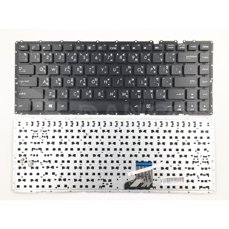 KEYBOARD ASUS K401L A401 A401L K401 K401LB MP-13K83US-9206 ไทย อังกฤษ ...