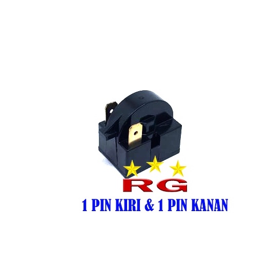 Ptc RELAY 2 PIN REFRIGERATOR RELAY 2 SOCKET | Shopee Thailand