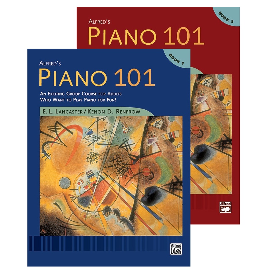 Alfred's Piano 101: Book 1, 2 An Exciting Group Course for Adults Who ...