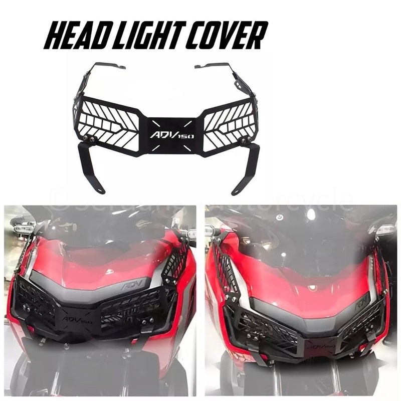 Adv150 ADV160 ไฟหน้าไฟหน้า GUARD HONDA ADV150 LAMPU DEPAN LIGHT LED HID ...